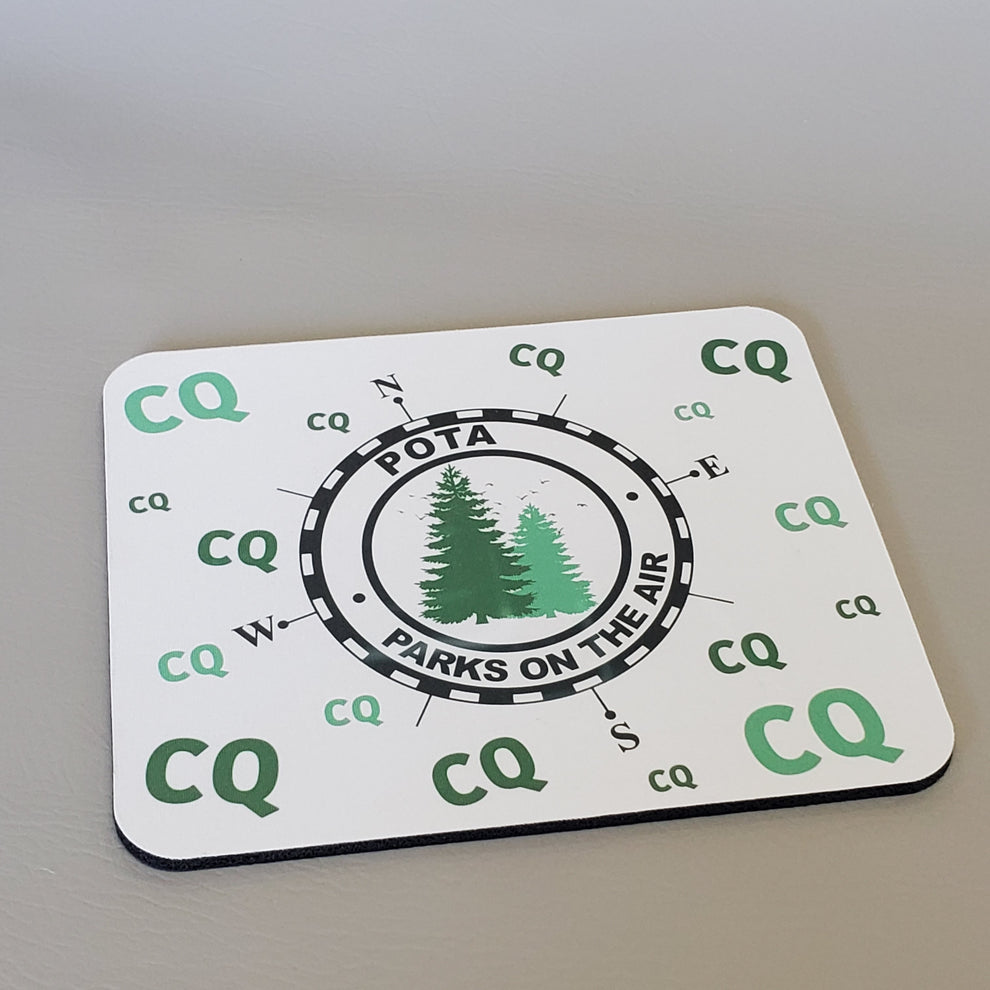 CQ POTA Mouse Pad – HamStuffOnline