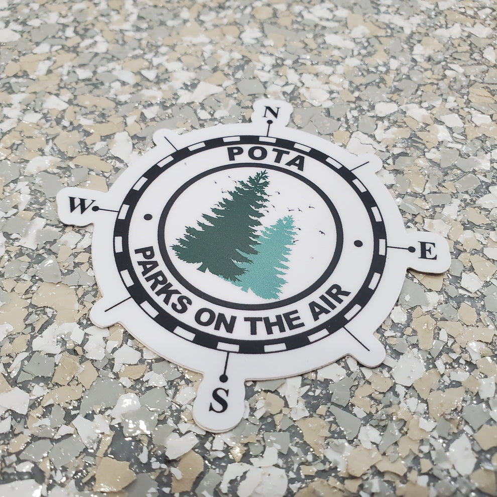 3" POTA Logo Sticker – HamStuffOnline