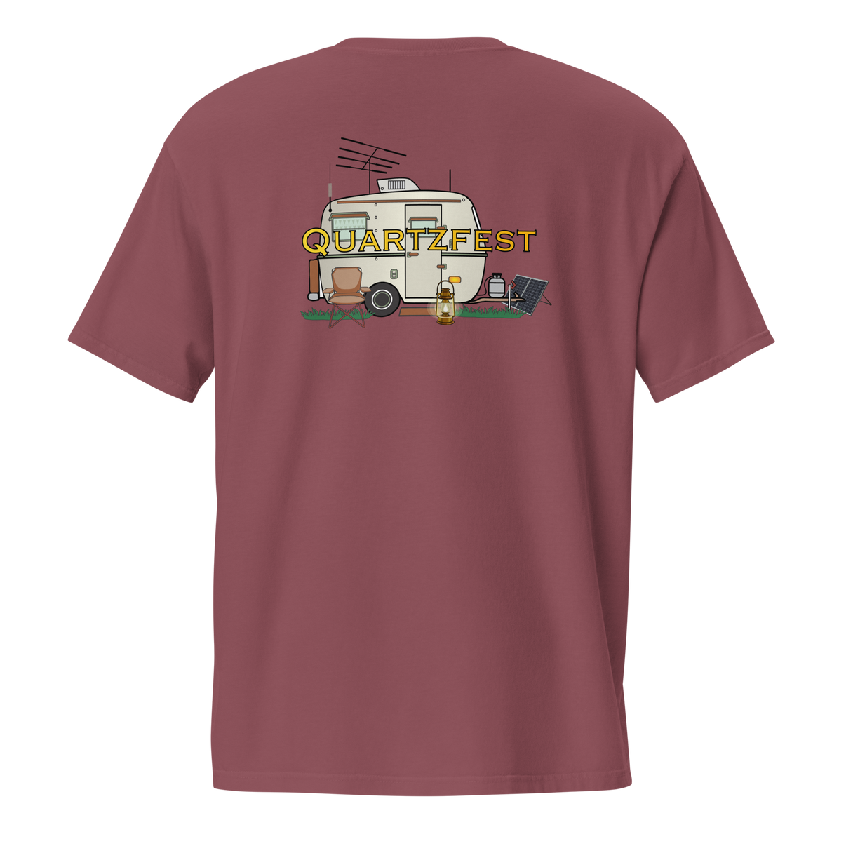 Quartzfest - Pocket Tee Comfort Colors 6030 – HamStuffOnline